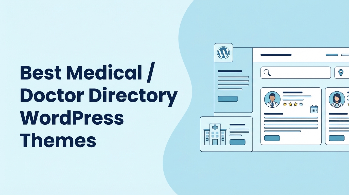 Best Medical/Doctor Directory WordPress Themes 2026
