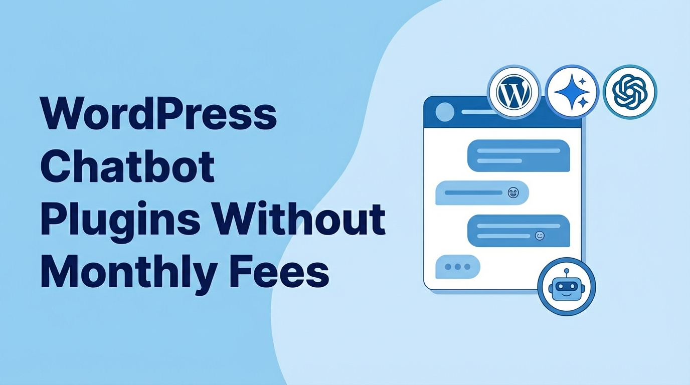 WordPress Chatbot Plugins Without Monthly Fees - Purethemes