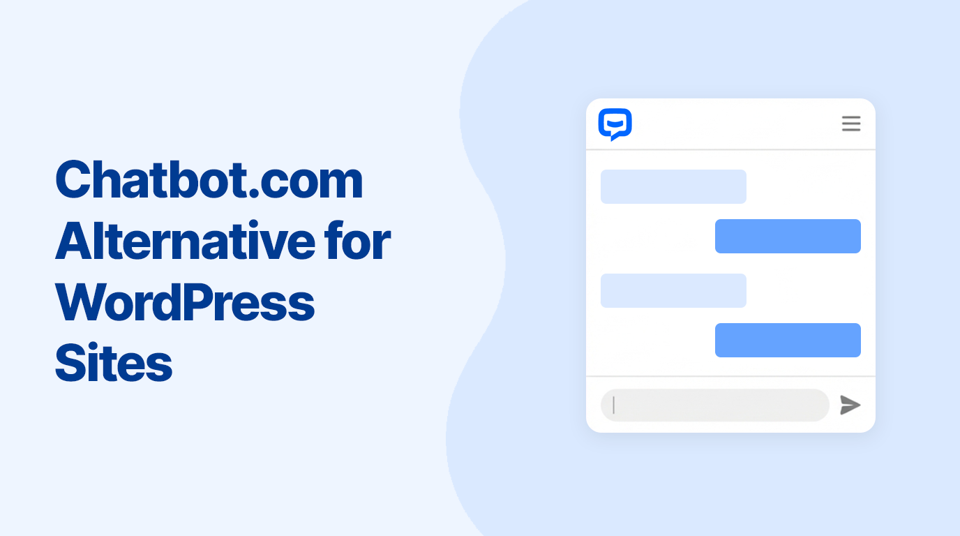 ChatBot.com Alternative for WordPress Sites