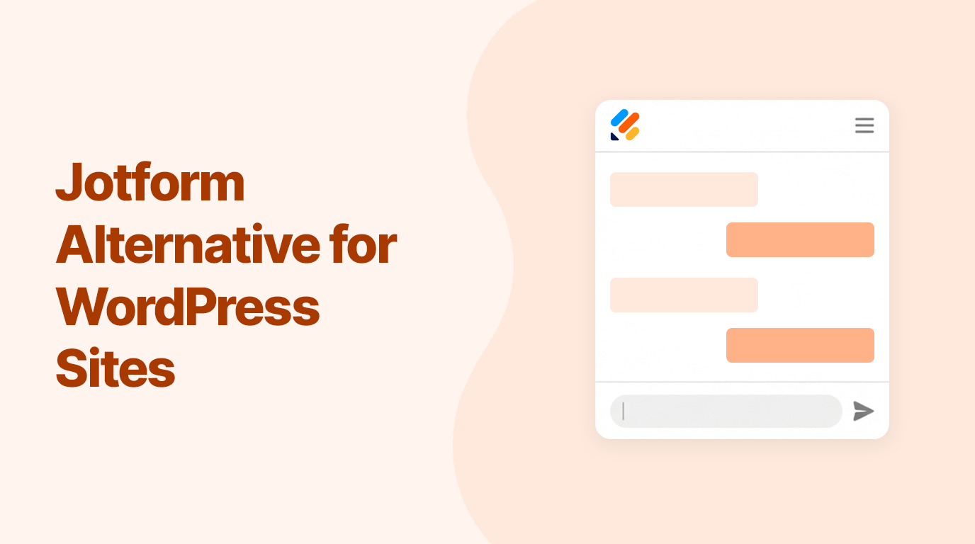 Jotform Chatbot Alternative for WordPress Sites