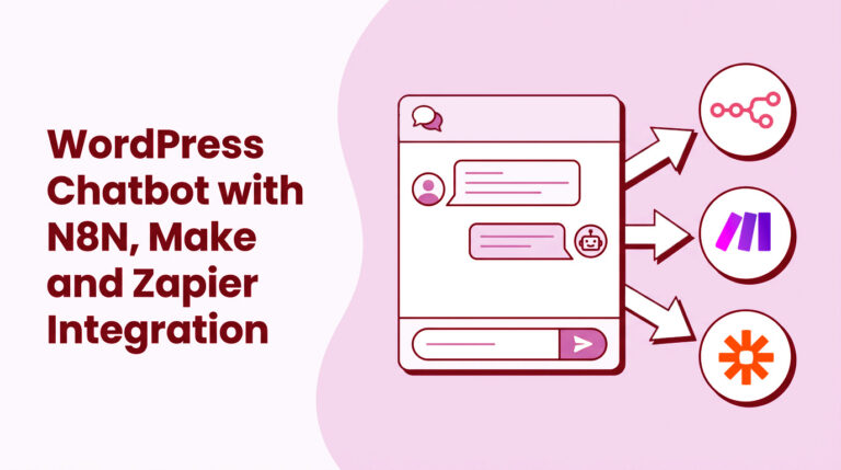 WordPress Chatbot with N8N, Make and Zapier Integration